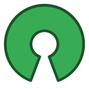 Open Source Circle Shaped Vinyl Stickers - Just Stickers : Just Stickers