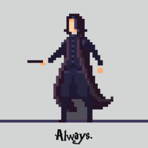 Severus Snape - Always Sticker - Just Stickers : Just Stickers