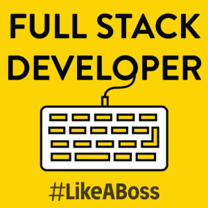 Full Stack Developer Sticker - Just Stickers : Just Stickers