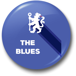Chelsea FC - The Blues Badge - Just Stickers : Just Stickers