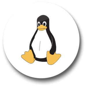 Tux Badge - Just Stickers : Just Stickers