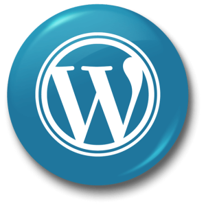 Wordpress Circle Badge - Just Stickers : Just Stickers
