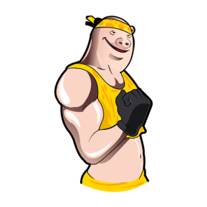 Hog Boxer - Just Stickers : Just Stickers