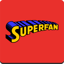 Superfan Coaster - Just Stickers : Just Stickers