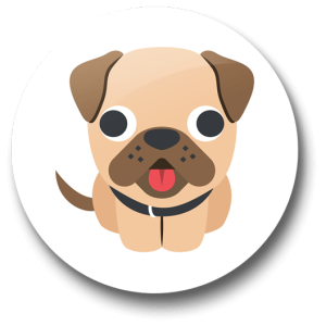 Dog Lover Badge - Just Stickers : Just Stickers