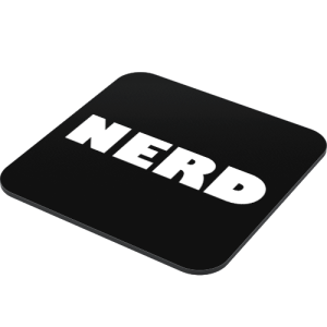 Nerd Coaster - Just Stickers : Just Stickers
