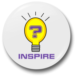 Inspire Badge - Just Stickers : Just Stickers