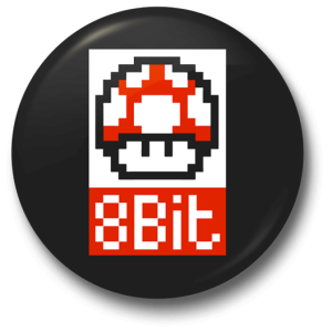 Obey 8bit Badge - Just Stickers : Just Stickers