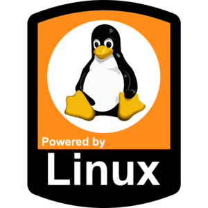 Powered By Linux Sticker - Just Stickers : Just Stickers