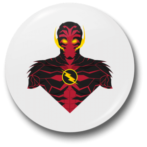 Reverse Flash New 52 Badge - Just Stickers : Just Stickers
