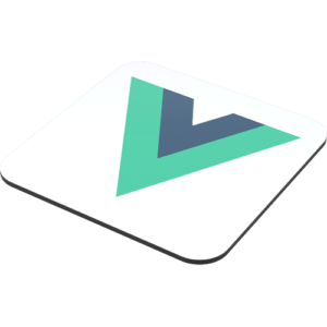 Vue JS Coaster - Just Stickers : Just Stickers