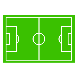 Football Field Sticker - Just Stickers : Just Stickers