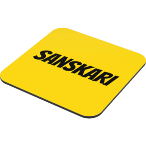 Sanskari Coaster - Just Stickers : Just Stickers