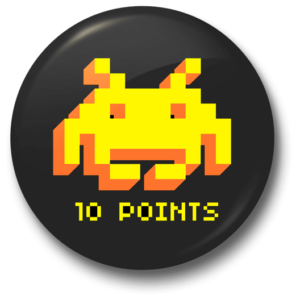 Ten Points Badge - Just Stickers : Just Stickers