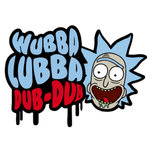 Wubba Lubba Dub Dub Sticker - Just Stickers : Just Stickers