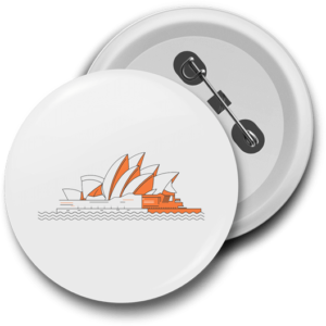 Opera House Badge - Just Stickers : Just Stickers