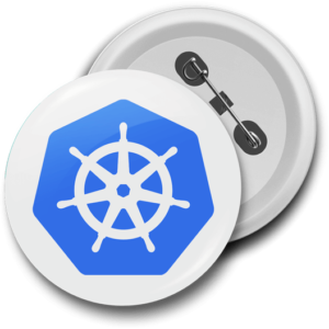 Kubernetes Logo Badge - Just Stickers : Just Stickers