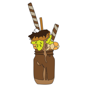 Chocolate Obsession Sticker - Just Stickers : Just Stickers