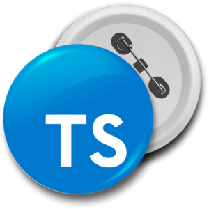 TypeScript Badge - Just Stickers : Just Stickers