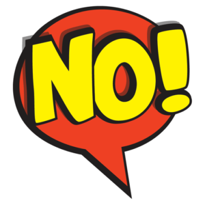 NO Version 2 Sticker - Just Stickers : Just Stickers