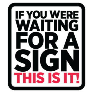 This Is It Sticker - Just Stickers : Just Stickers