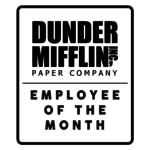 Employee Of The Month Sticker - Just Stickers : Just Stickers