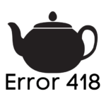 Error 418 Sticker - Just Stickers : Just Stickers