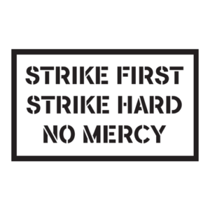 Cobra Kai Strikes First Sticker - Just Stickers : Just Stickers