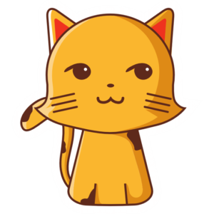 Cat Smirking Sticker - Just Stickers : Just Stickers