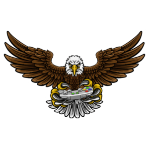 Gamer Eagle Sticker - Just Stickers : Just Stickers